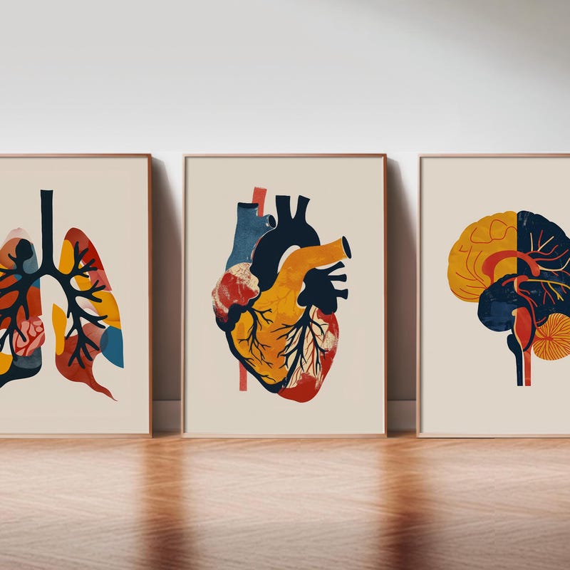 Abstract Medical Art Print - Etsy