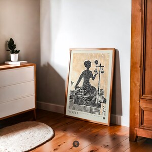 Lady Justice Print, Digital Download, Law Poster, Lawyer Office Decor ...