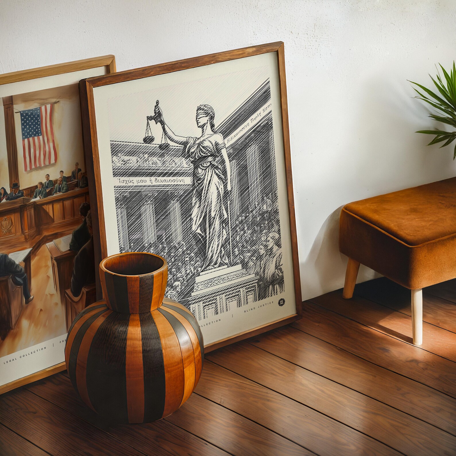 Blind Justice Print, Law Poster, Lawyer Office Decor, Digital Download ...