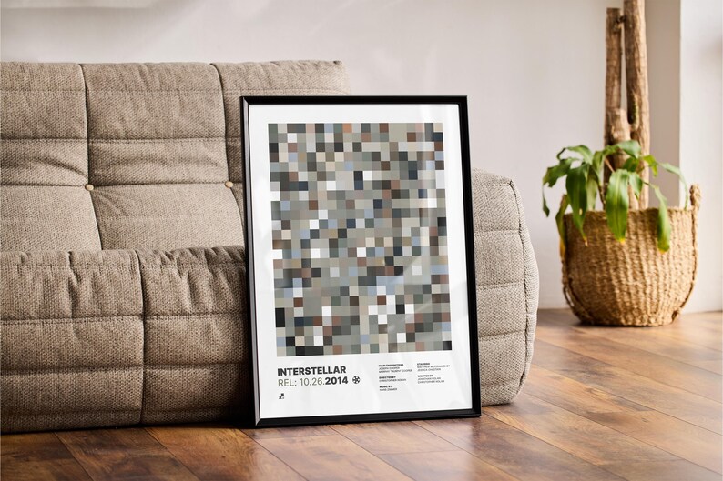 Interstellar Color Study Print, Movie Poster, Cinema Art, Low-res Art ...