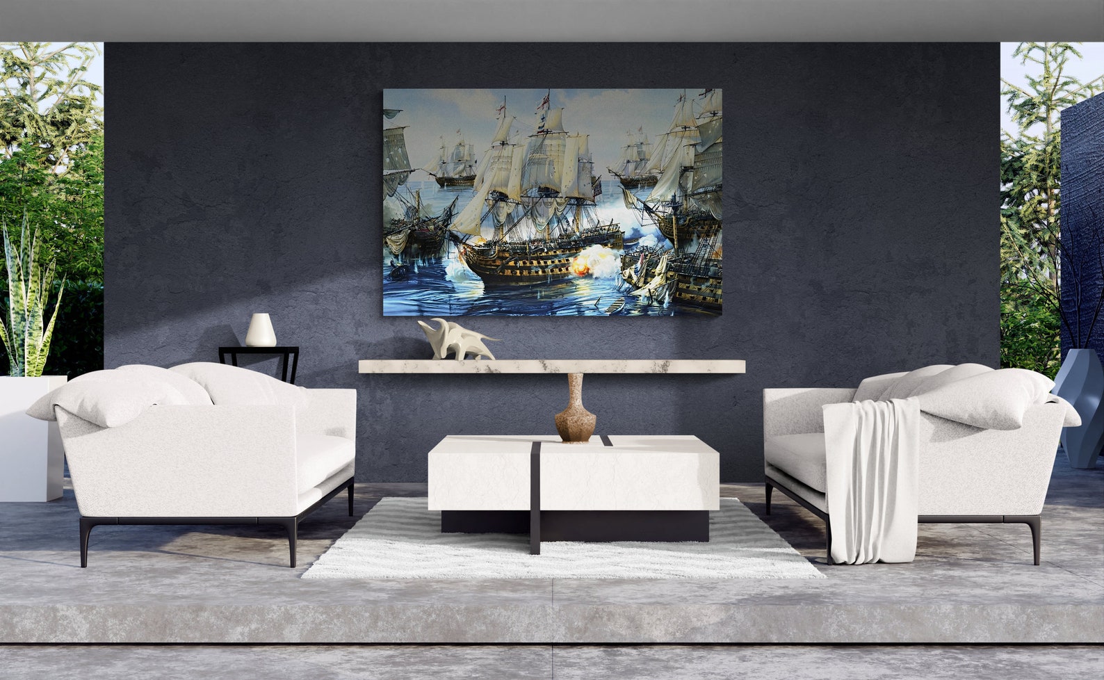 The Battle of Trafalgar, Pirate Ship, Battle Ship, Maritime Gifts, Old ...