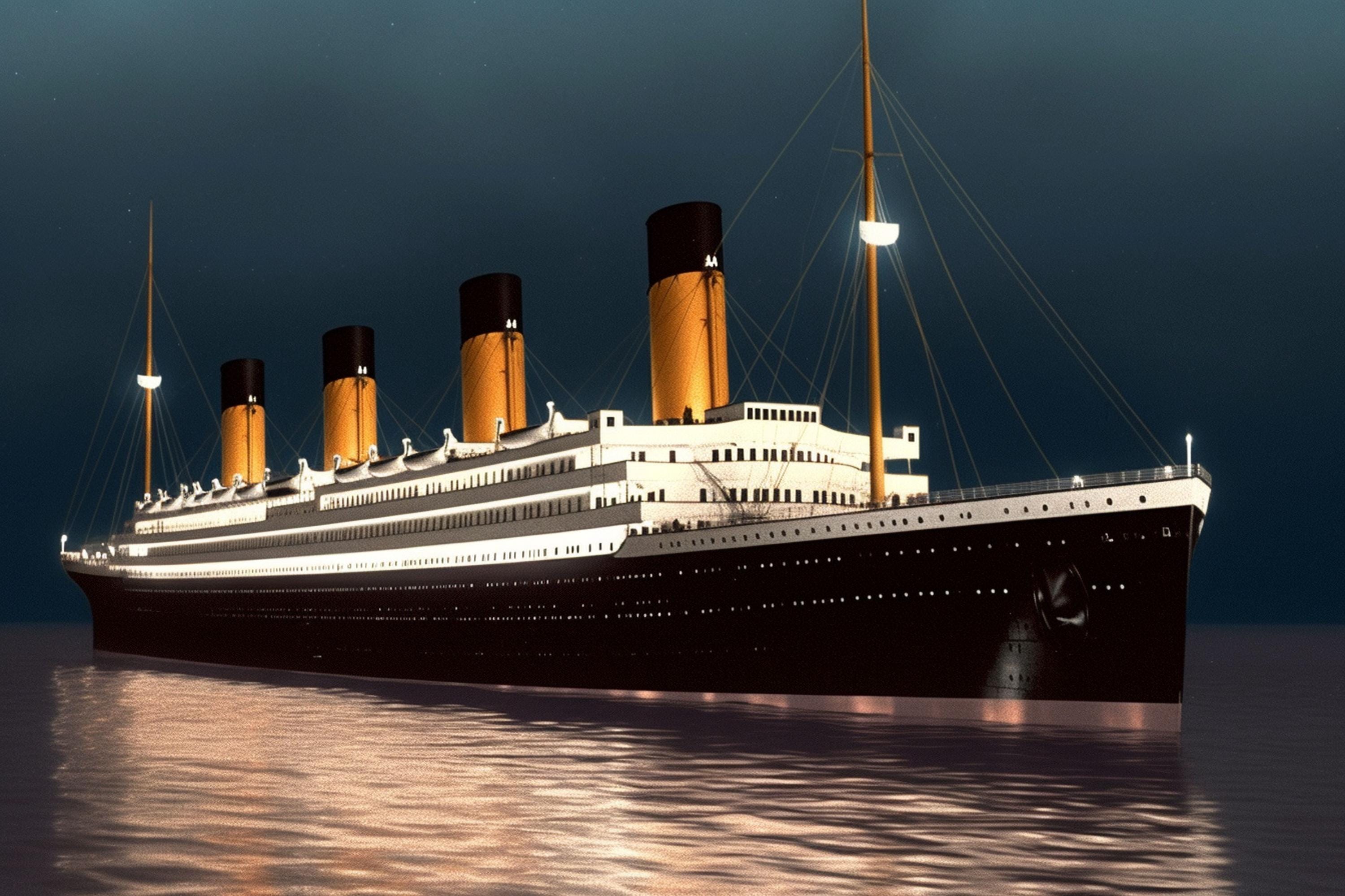 Digital Download – Titanic Sinking Collage | Printable Wall Art ...