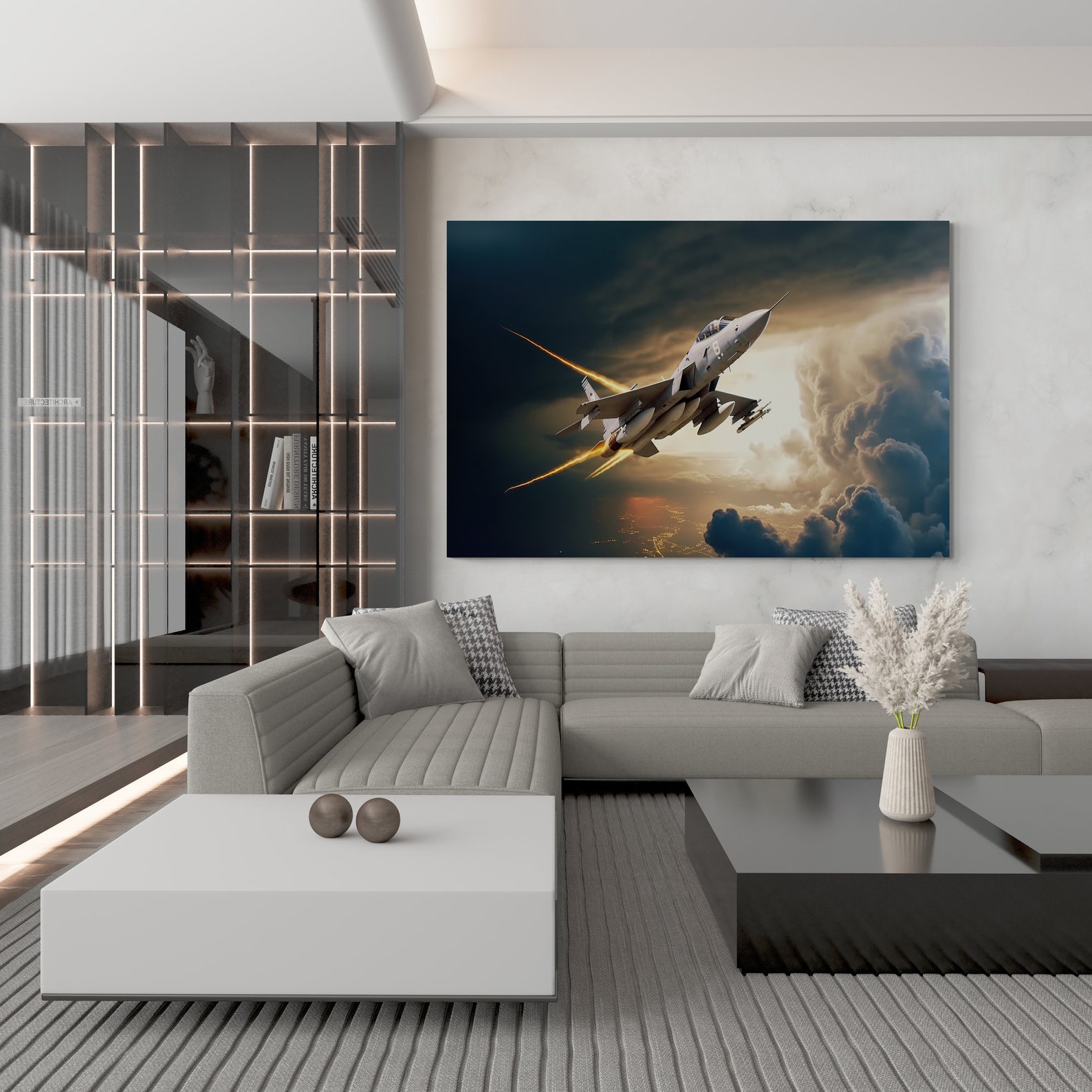 Fighter Jet Artwork, Jet Fighter Canvas, Army Jet Photo, F-15 Eagle, F ...