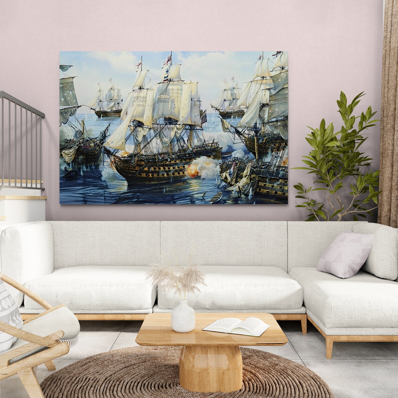 The Battle of Trafalgar, Pirate Ship, Battle Ship, Maritime Gifts, Old ...