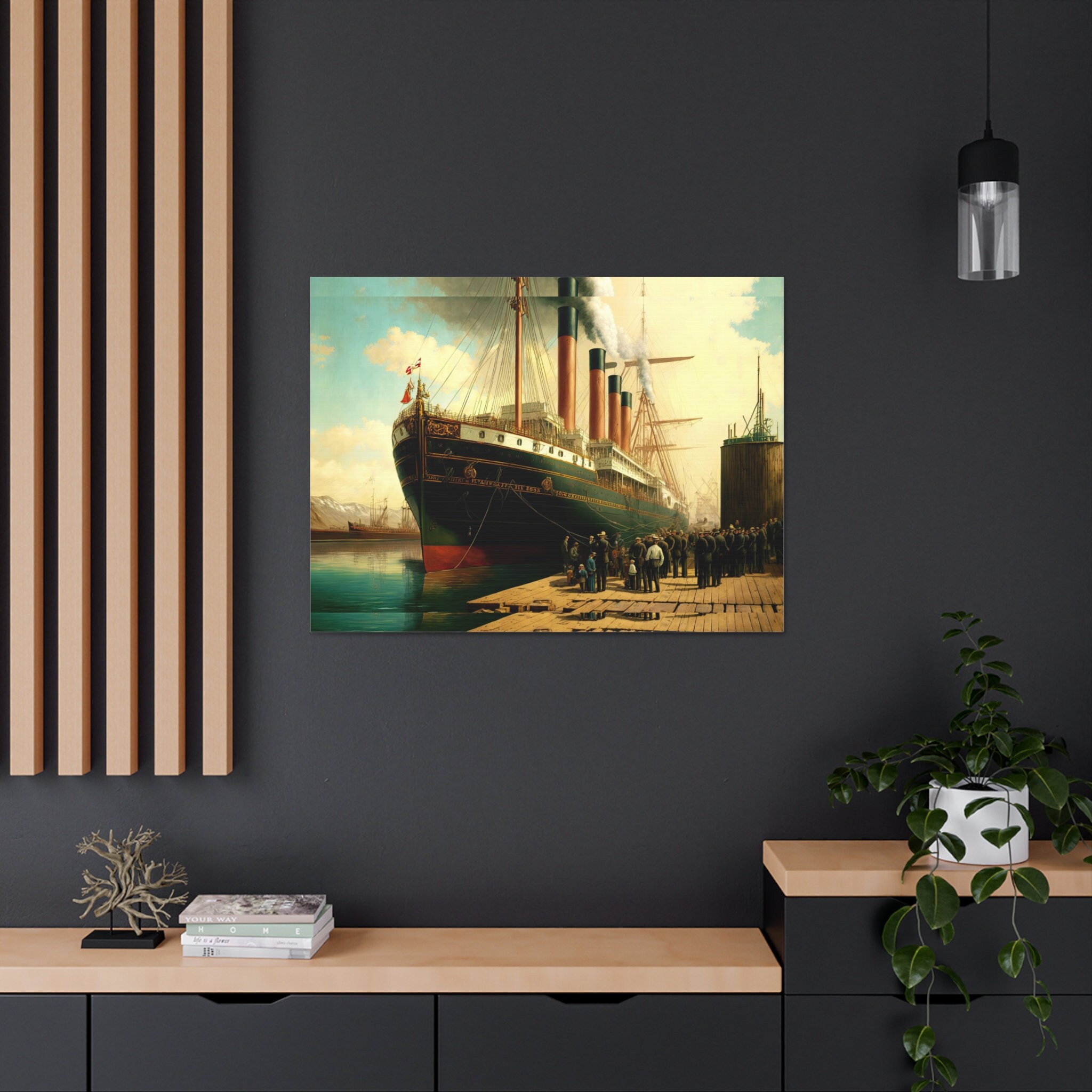 Travel Wall Art Gift, Old Ship Wall Art, Sailing Wall Art, Oil Painting ...