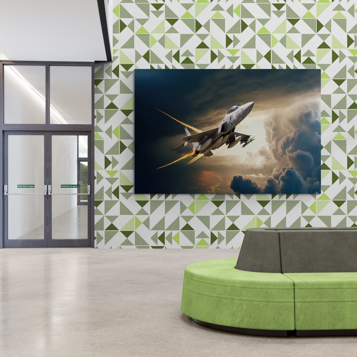 Fighter Jet Artwork, Jet Fighter Canvas, Army Jet Photo, F-15 Eagle, F ...