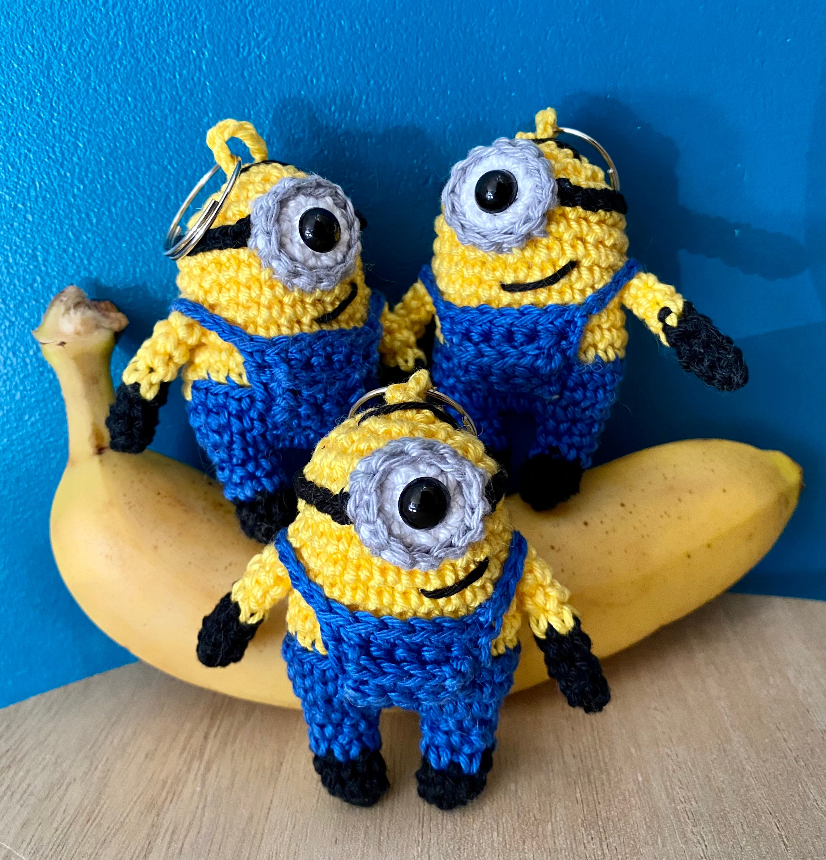 A Little Minion Key Chain PDF Pattern - Etsy