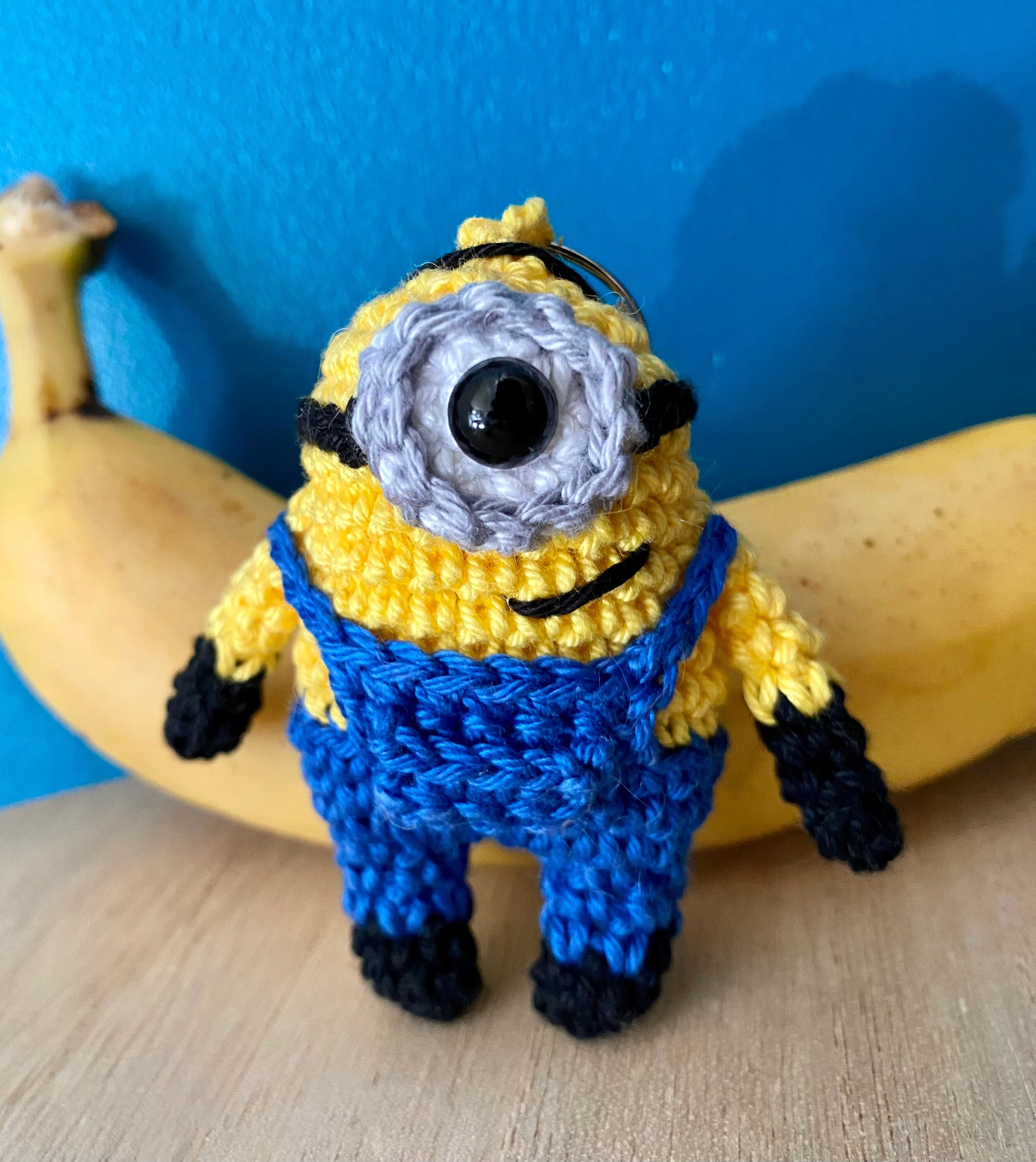 A Little Minion Key Chain PDF Pattern - Etsy