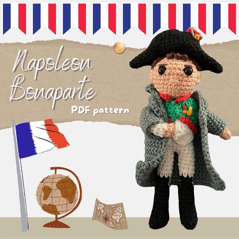Napoleon Bonaparte Crochet Pattern - Etsy