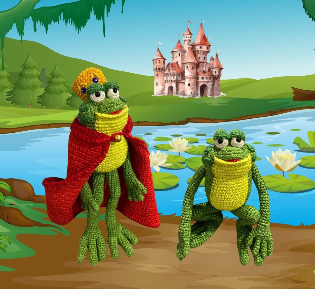 Jean-bob the Frog Prince - Etsy