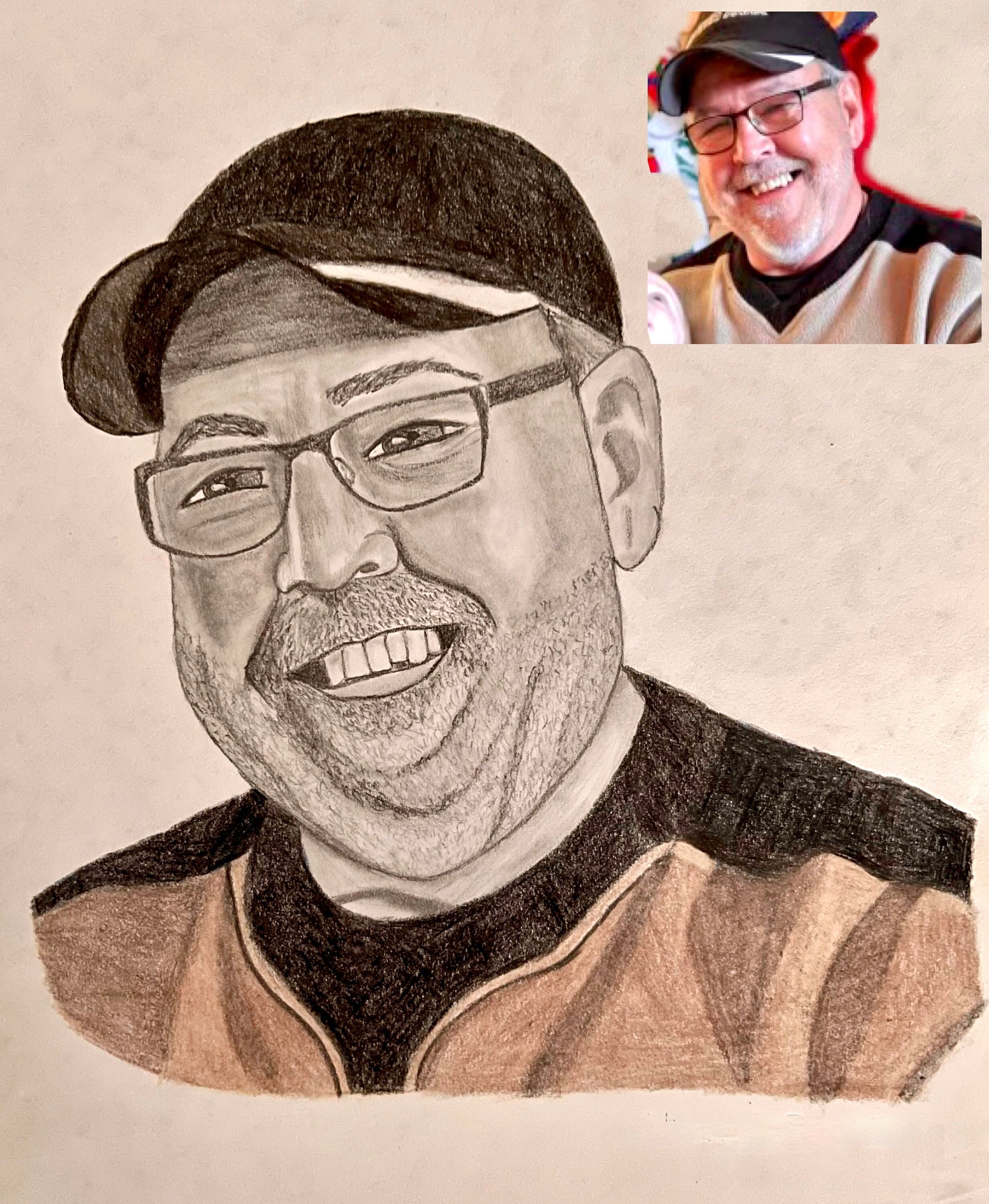 Hand-drawn Pencil Portrait Artwork From Photographs - Etsy