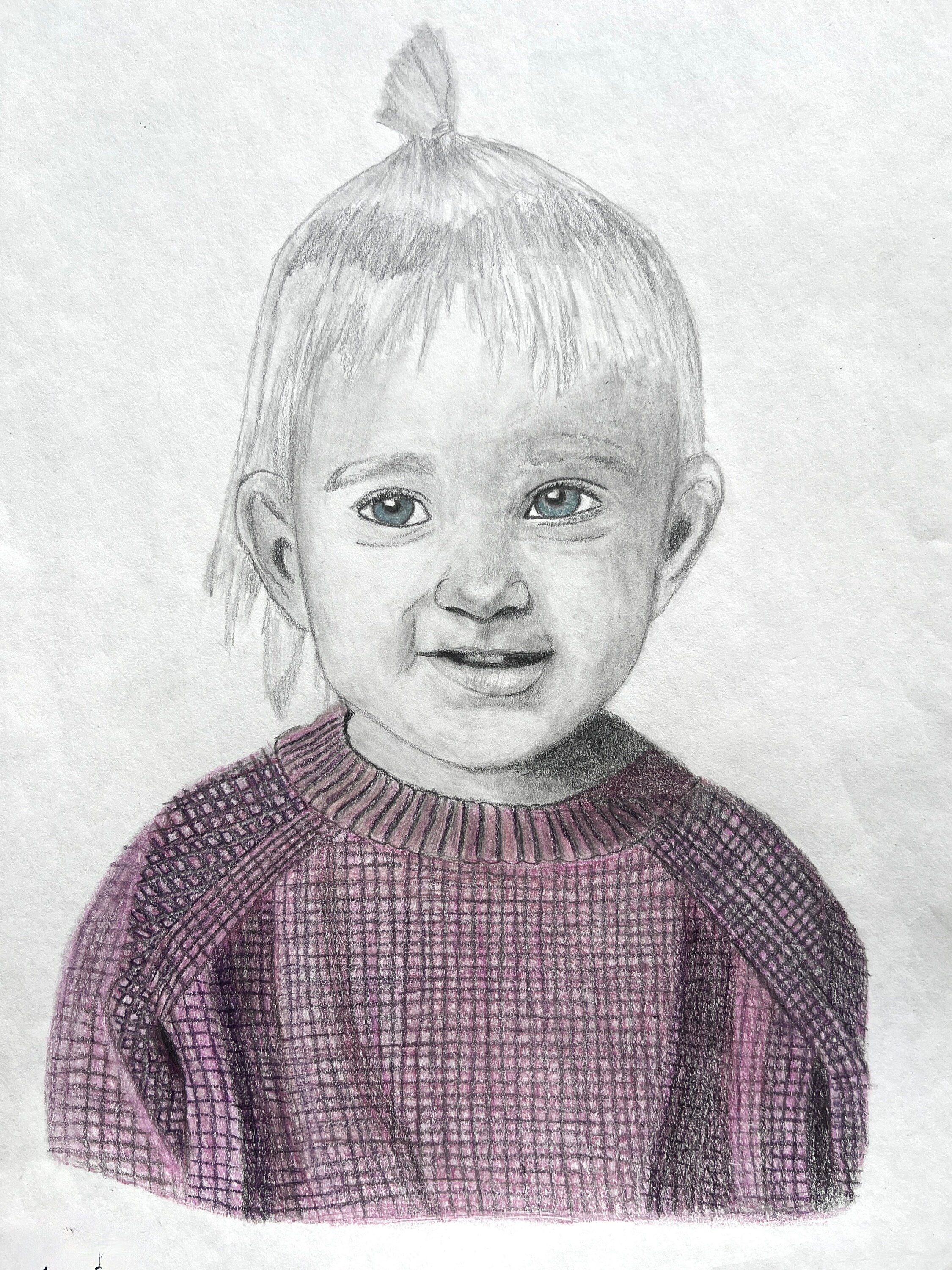 Hand-drawn Pencil Portrait Artwork From Photographs - Etsy