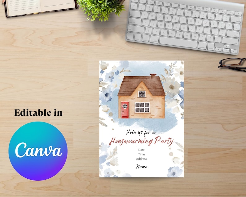 Editable Housewarming Party Invitation Customizable - Etsy