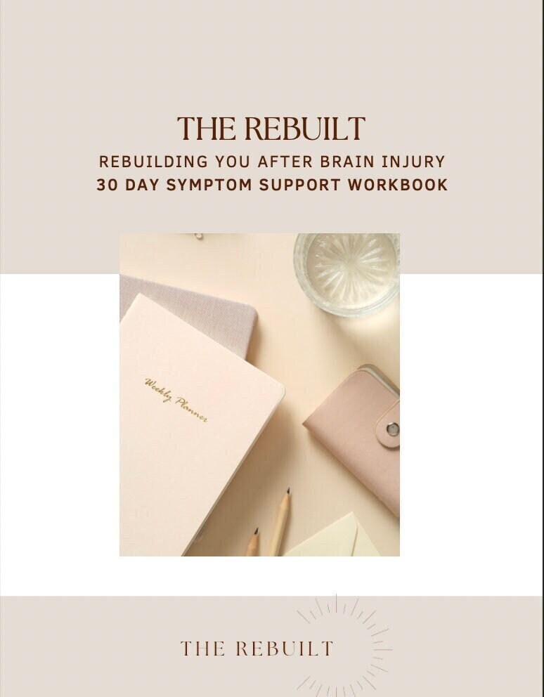 30 Day Symptom Workbook - Traumatic Brain Injury (TBI), Concussion ...