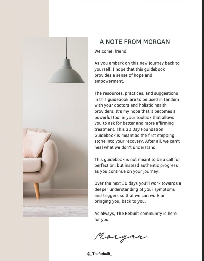 30 Day Symptom Workbook - Traumatic Brain Injury (TBI), Concussion ...