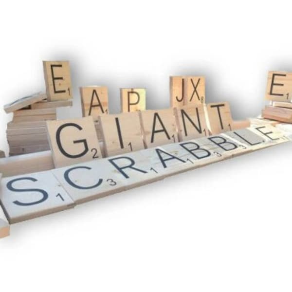 Giant Scrabble Tiles - Etsy