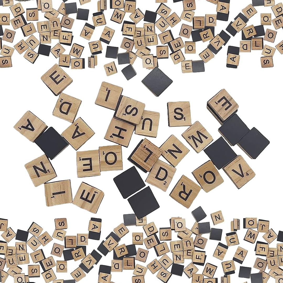 100 Scrabble Tile Magnets Magnetic Scrabble Letter Tiles - Etsy