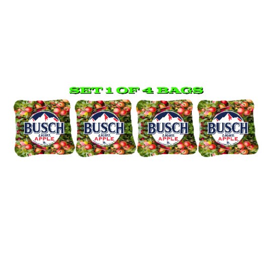 Busch Light Apple, Beer Cornhole, Drinking Pro Style Cornhole Bags With ...