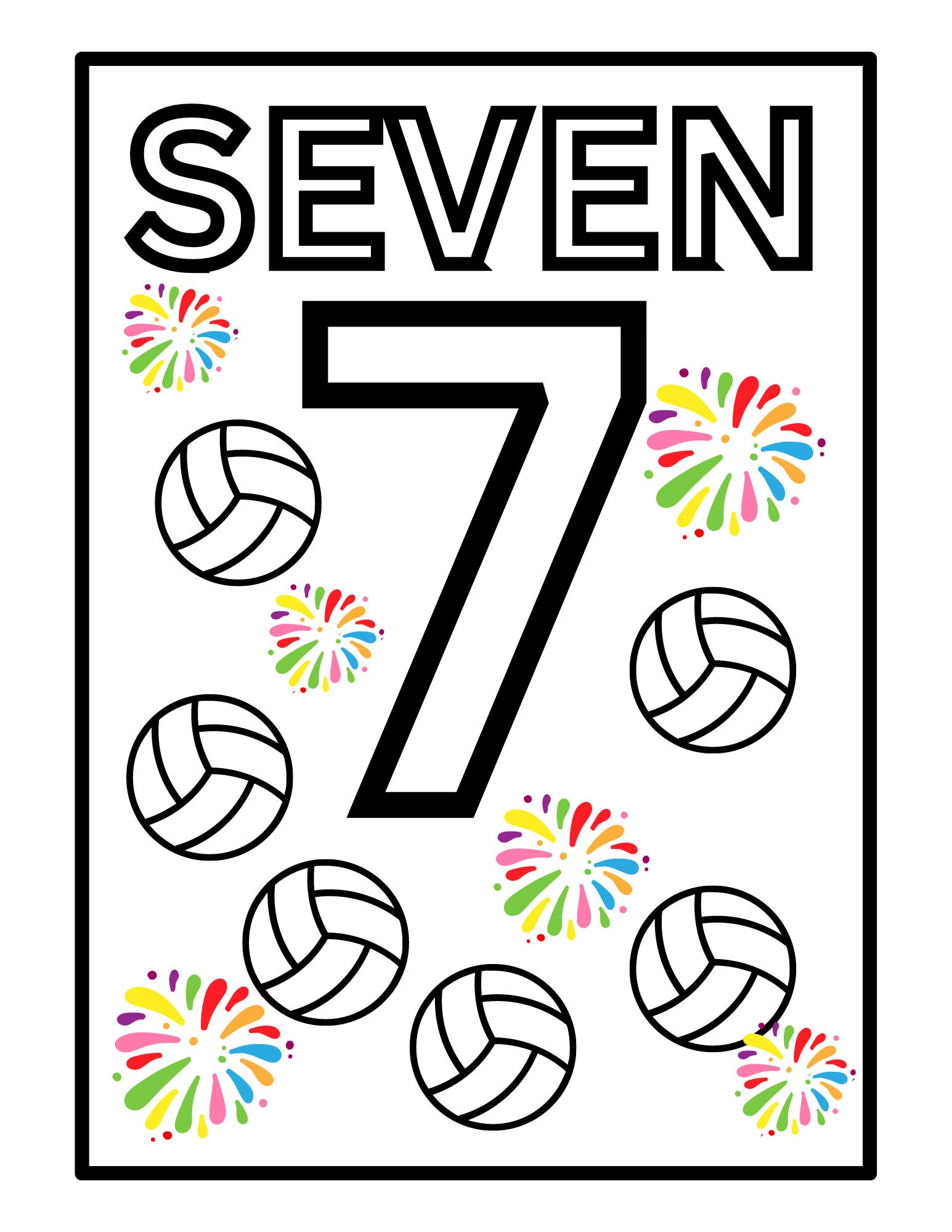 1 10 Numbers Printable Coloring Page Worksheets for KIDS - Etsy