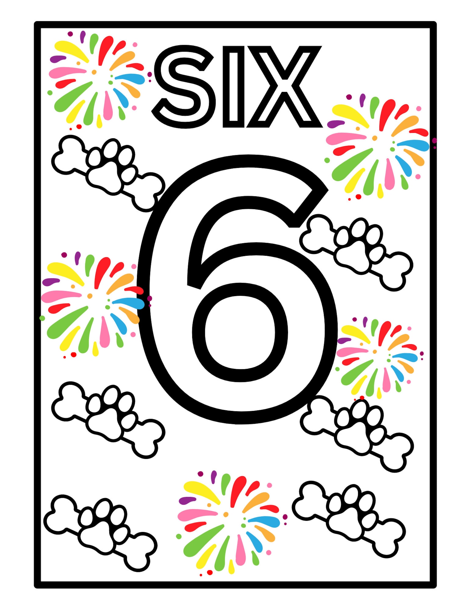1 10 Numbers Printable Coloring Page Worksheets for KIDS - Etsy