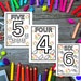 1 10 Numbers Printable Coloring Page Worksheets for KIDS - Etsy