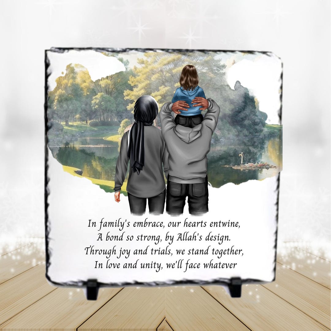 Personalized Family Slate Custom Family Rock Slate Family Quote Slate ...