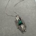 Aaron Rubenstein Sterling Azurite Necklace - Etsy