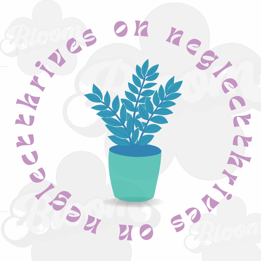 Thrives on Neglect SVG PNG Hand Lettered | Boho Svg | Hippie Svg ...