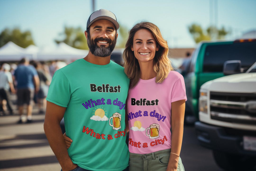 Belfast T-shirt – Northern Ireland Souvenir Tee, Gift for Travelers - Etsy