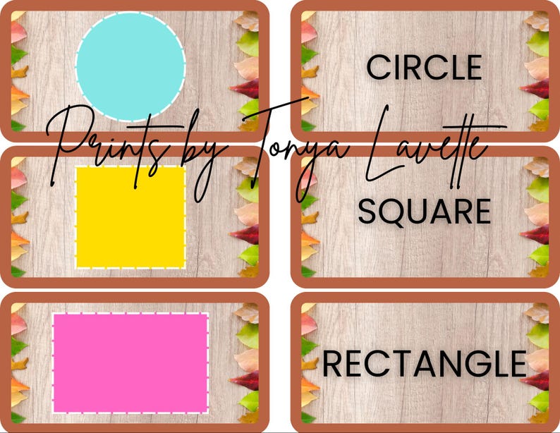 Shapes Flash Cards | Calming Corner, Montessori, Education, Nursery ...