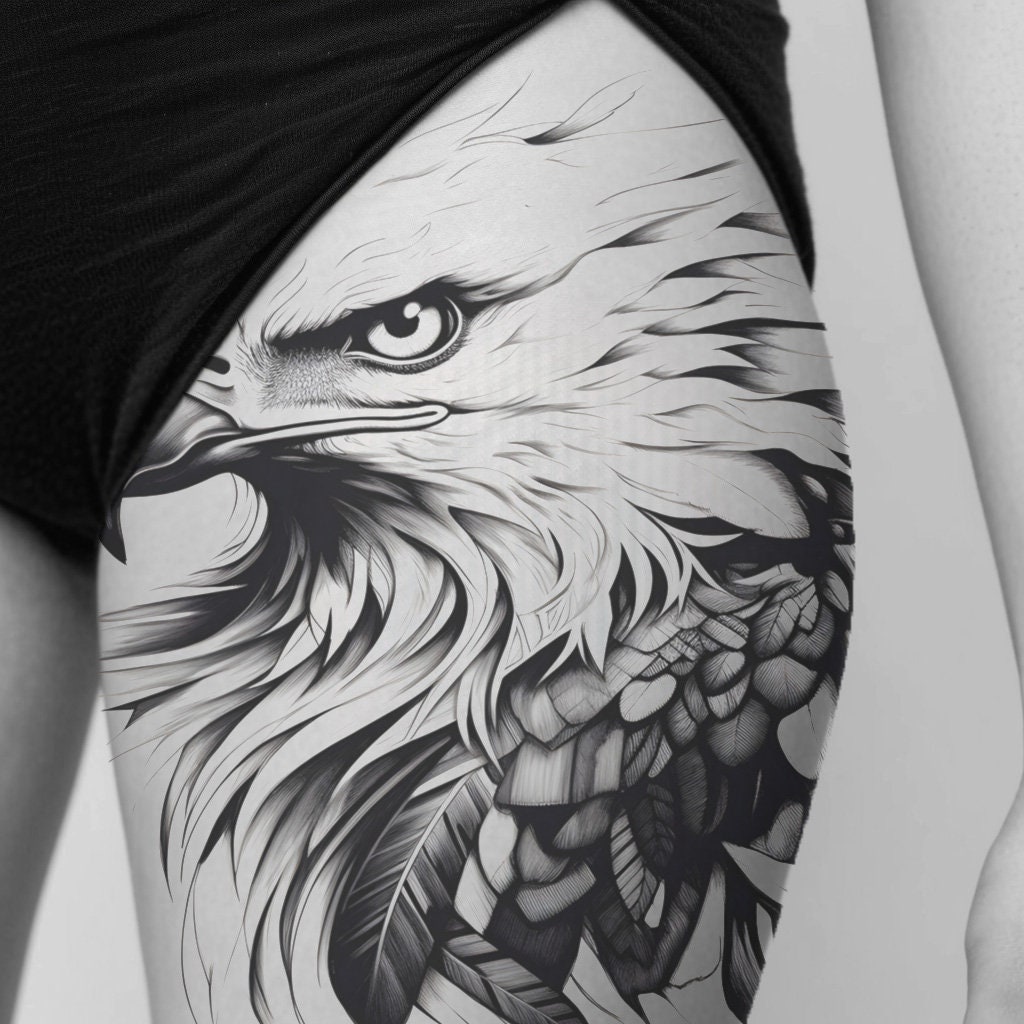 Eagle Tattoo Design - Download High Resolution Digital Art PNG ...