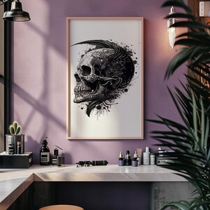 Scull Tattoo Design - Download High Resolution Digital Art PNG ...