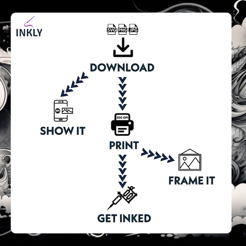 Poseidon Tattoo Design Download High Resolution Digital Art PNG ...