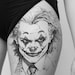Joker Tattoo Design - White Background - Download High Resolution ...