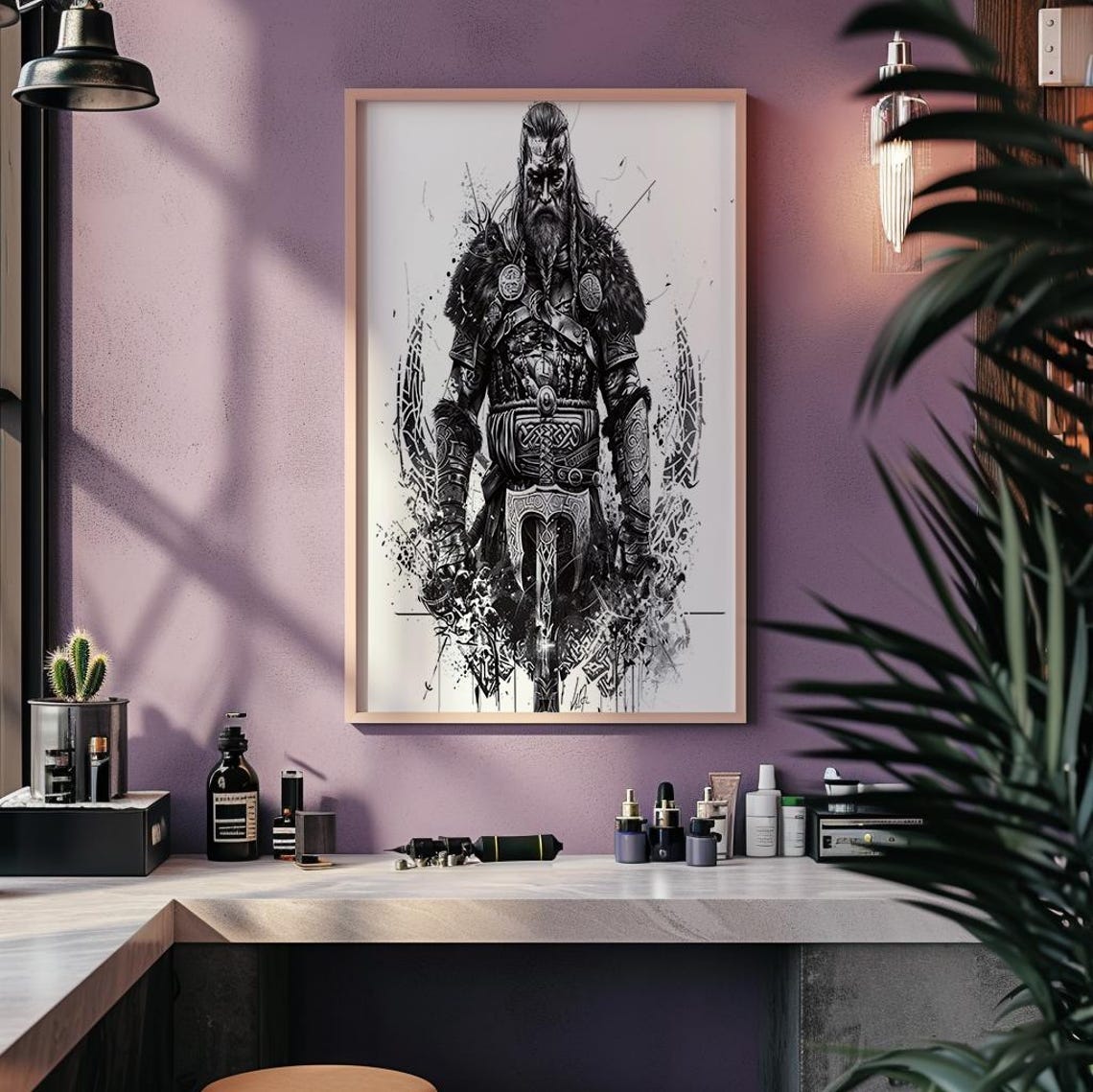 Viking Tattoo Design - Download High Resolution Digital Art PNG ...