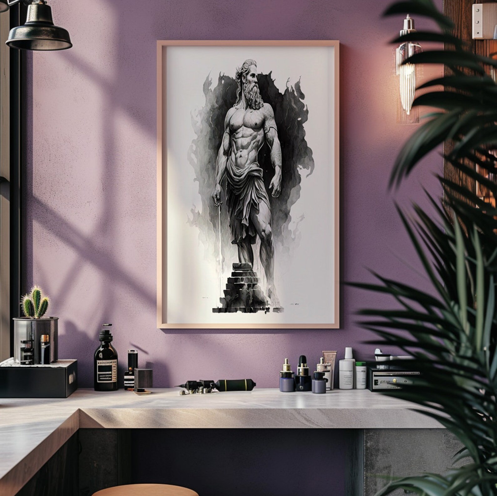 Zeus God of the Sky Tattoo Design - Download High Resolution Digital ...