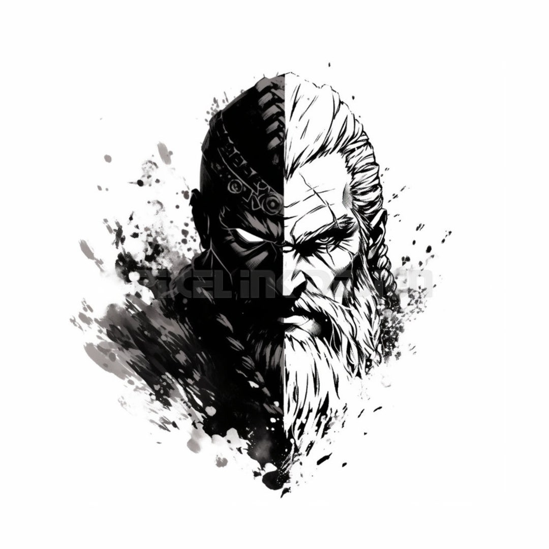 Viking Tattoo Design Download High Resolution Digital Art PNG ...