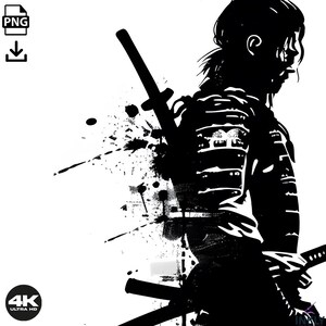 Samurai Tattoo Design - Download High Resolution Digital Art PNG ...