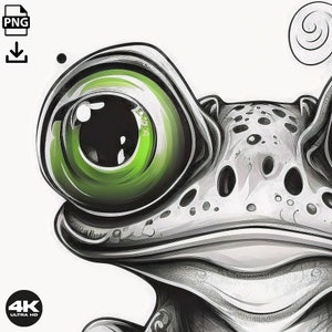 Frog Tattoo Design - Download High Resolution Digital Art PNG ...