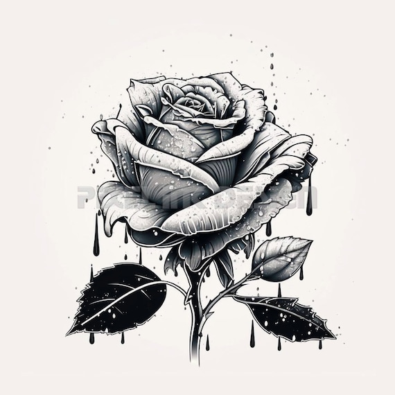 Printable Rose Tattoos Flowers And Roses Tattoos Flower