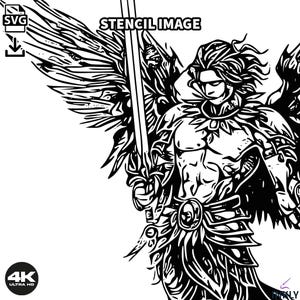 St. Archangel Michael Tattoo Design - Transparent Background - Download ...