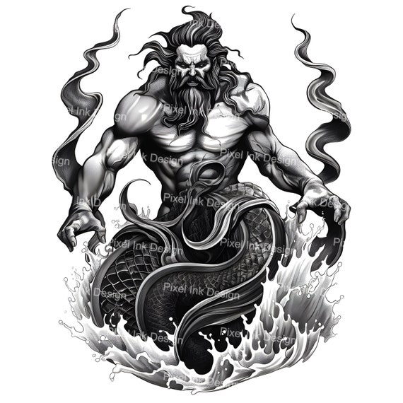 Neptune Tattoo Designs