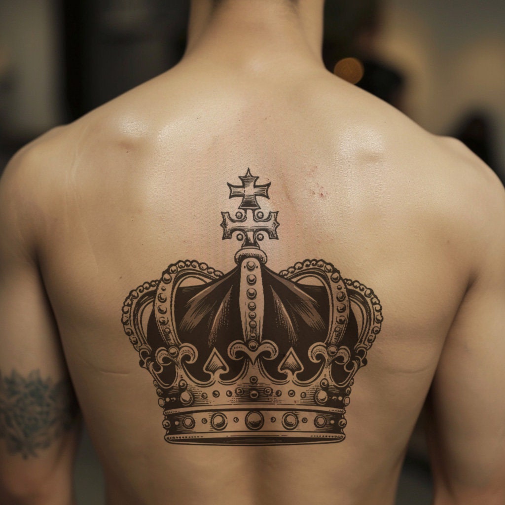Crown Tattoos For Men Bronctattooaus