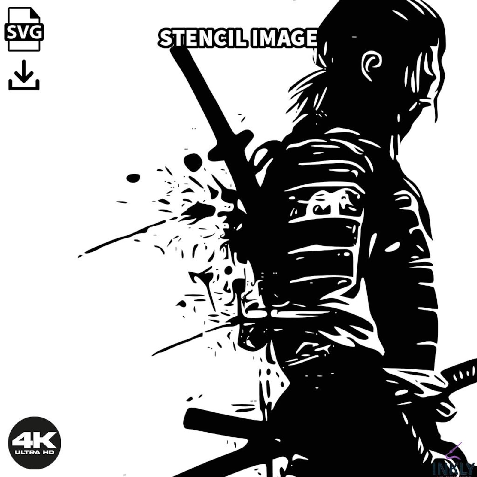 Samurai Tattoo Design - Download High Resolution Digital Art PNG ...