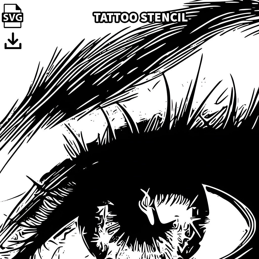 Eye Tattoo Design Download High Resolution Digital Art PNG Transparent ...
