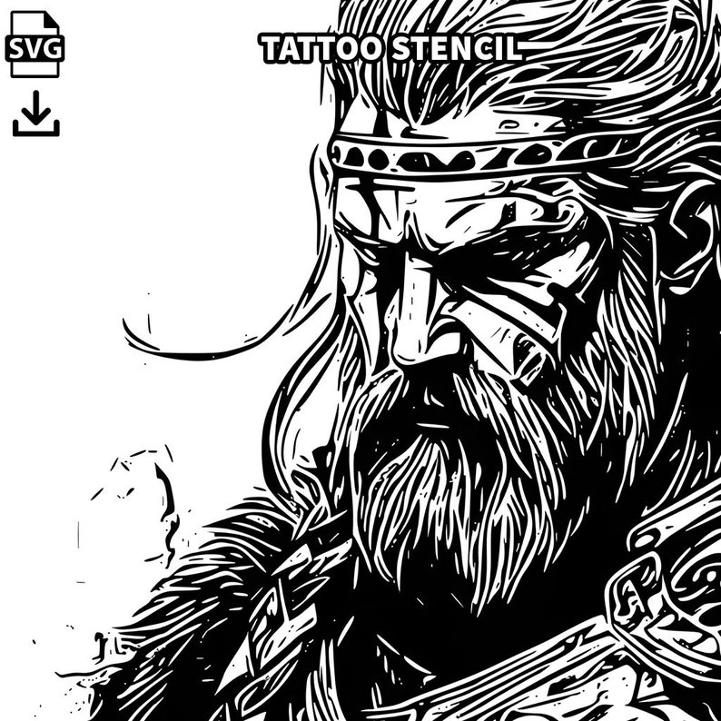 Viking Tattoo Design Tattoo Transparent Background Download Detailed ...