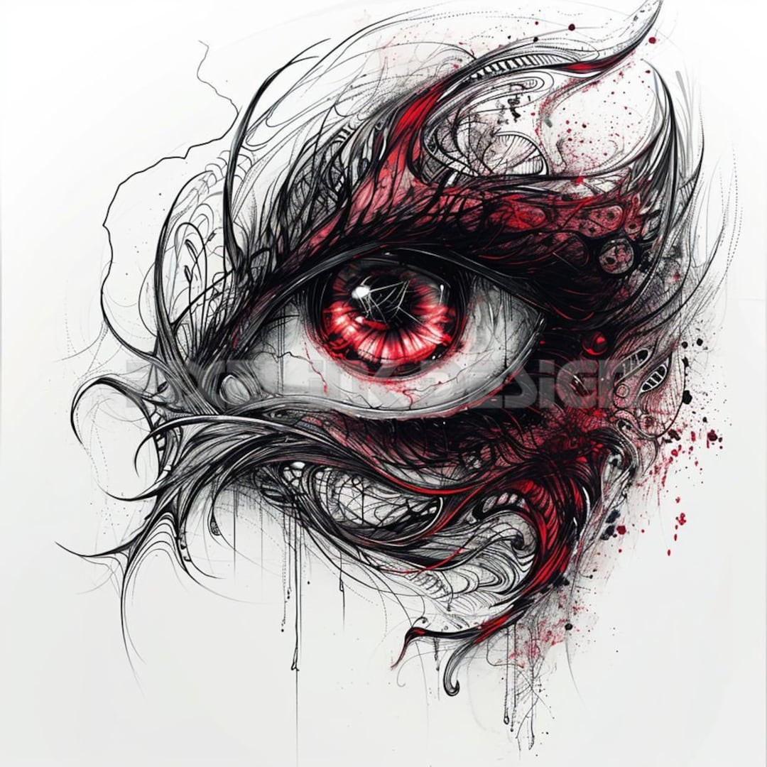 Eye Tattoo Design - Download High Resolution Digital Art PNG ...