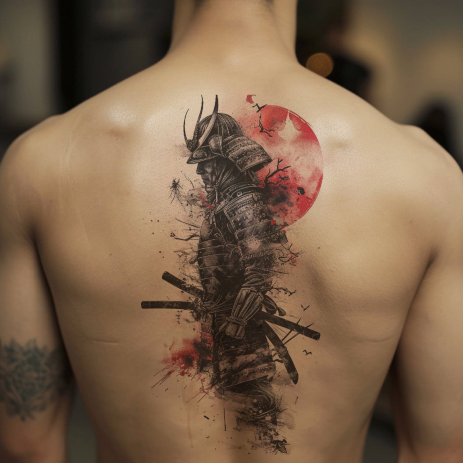 Samurai Tattoo Design - Download High Resolution Digital Art PNG ...