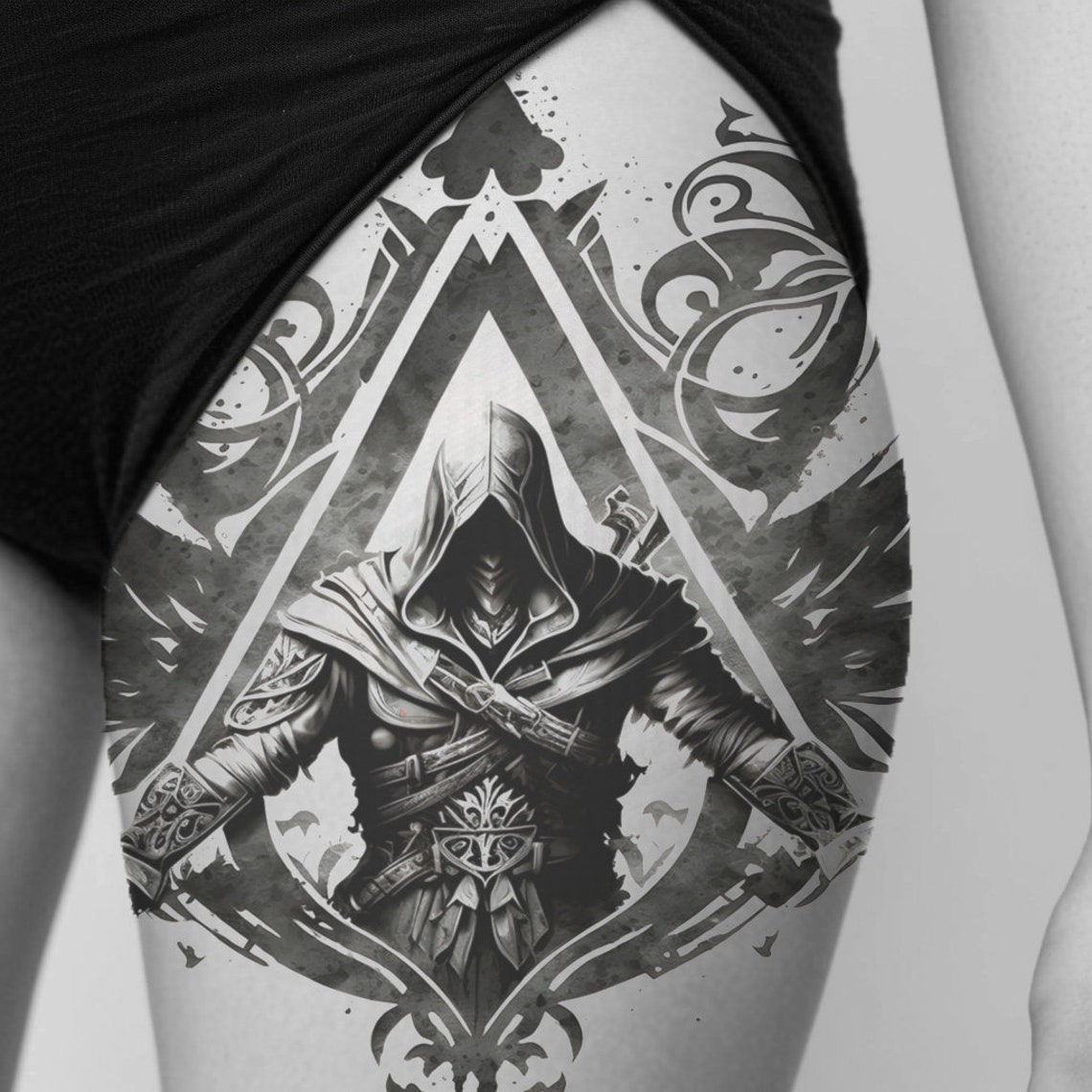 Assassins Creed Tattoo Design - Download High Resolution Digital Art ...
