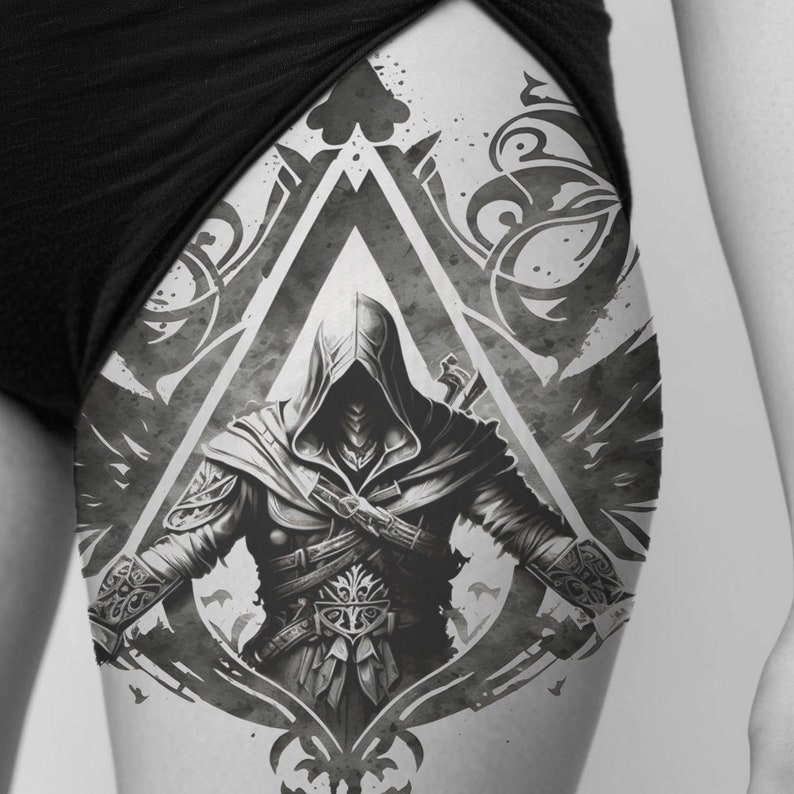 Assassins Creed Tattoo Design - Download High Resolution Digital Art ...